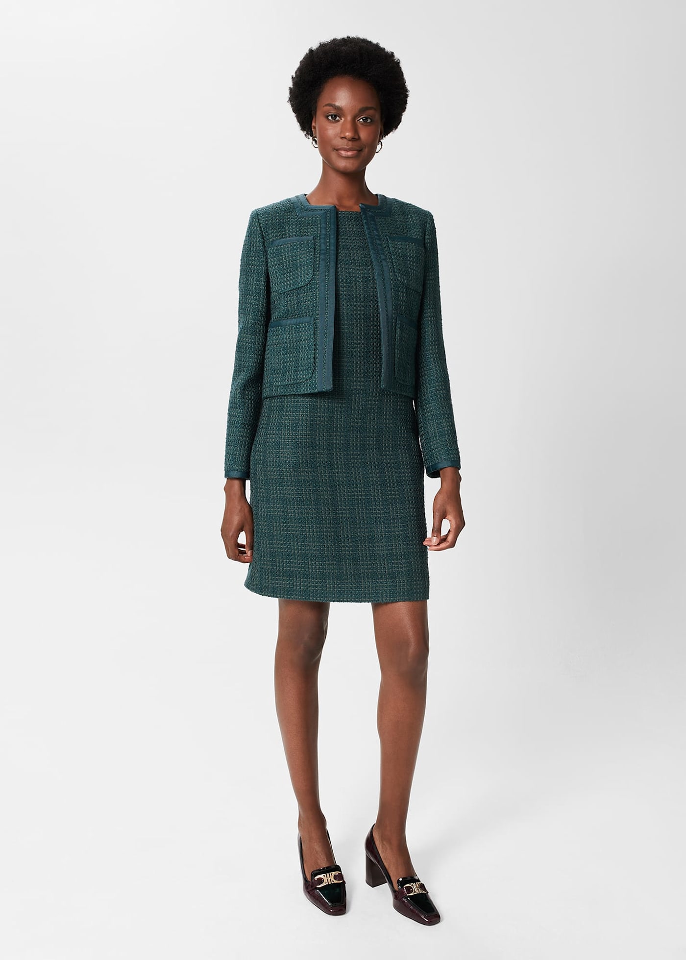 Estella Tweed Dress Suit Outfit | Estella Tweed Dress Suit Outfit |
